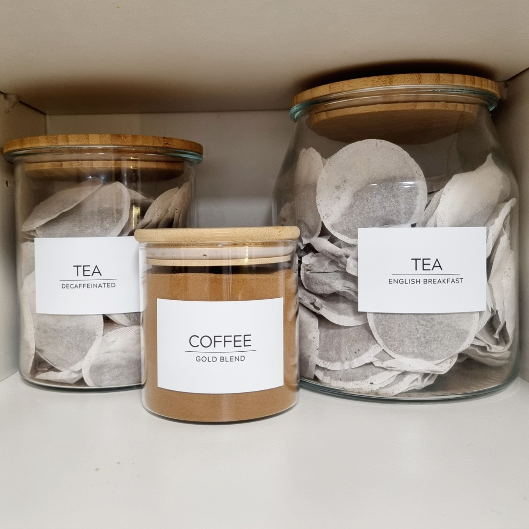 Customised Home Organisation Labels | Luxe Home Labels