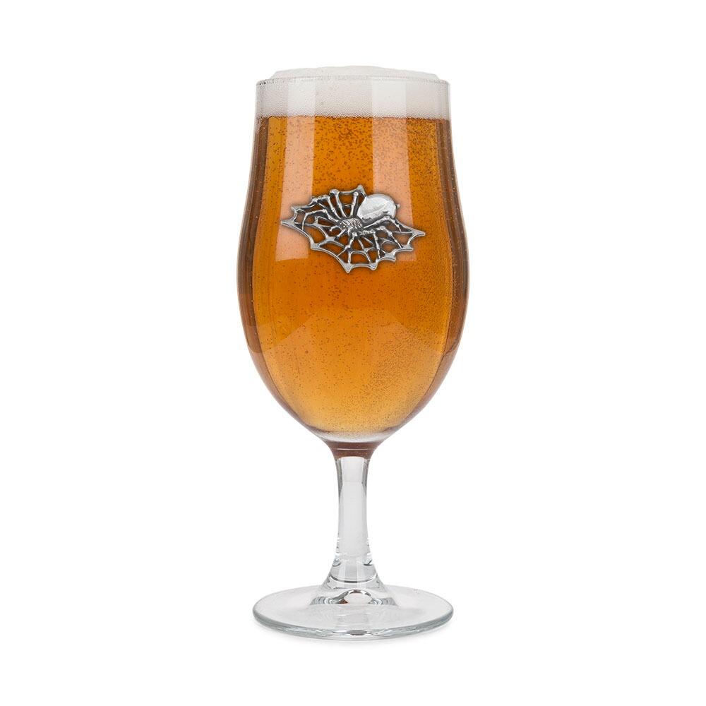 Spider Pewter Beer Goblet – Handmade British Pewter Badge | Elegant ...