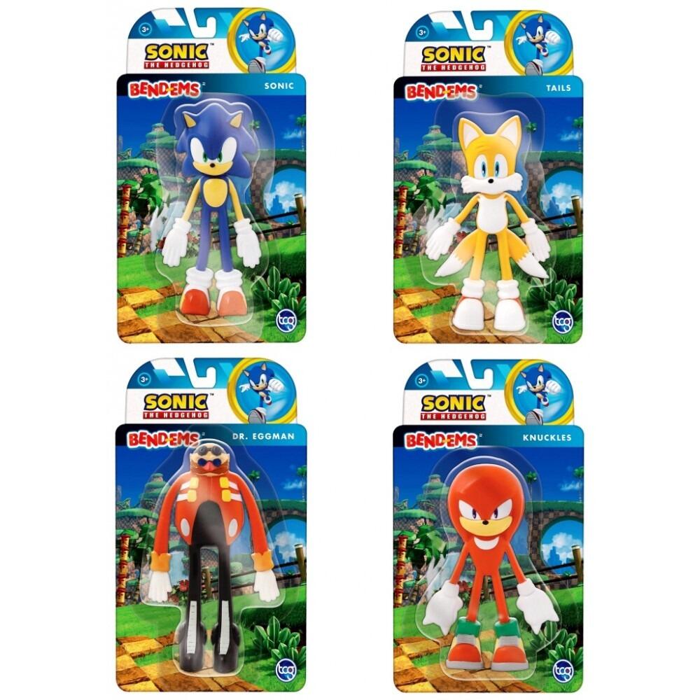 Sonic the Hedgehog Bend-ems - Poseable Action Figures | Top Pick Toys ...