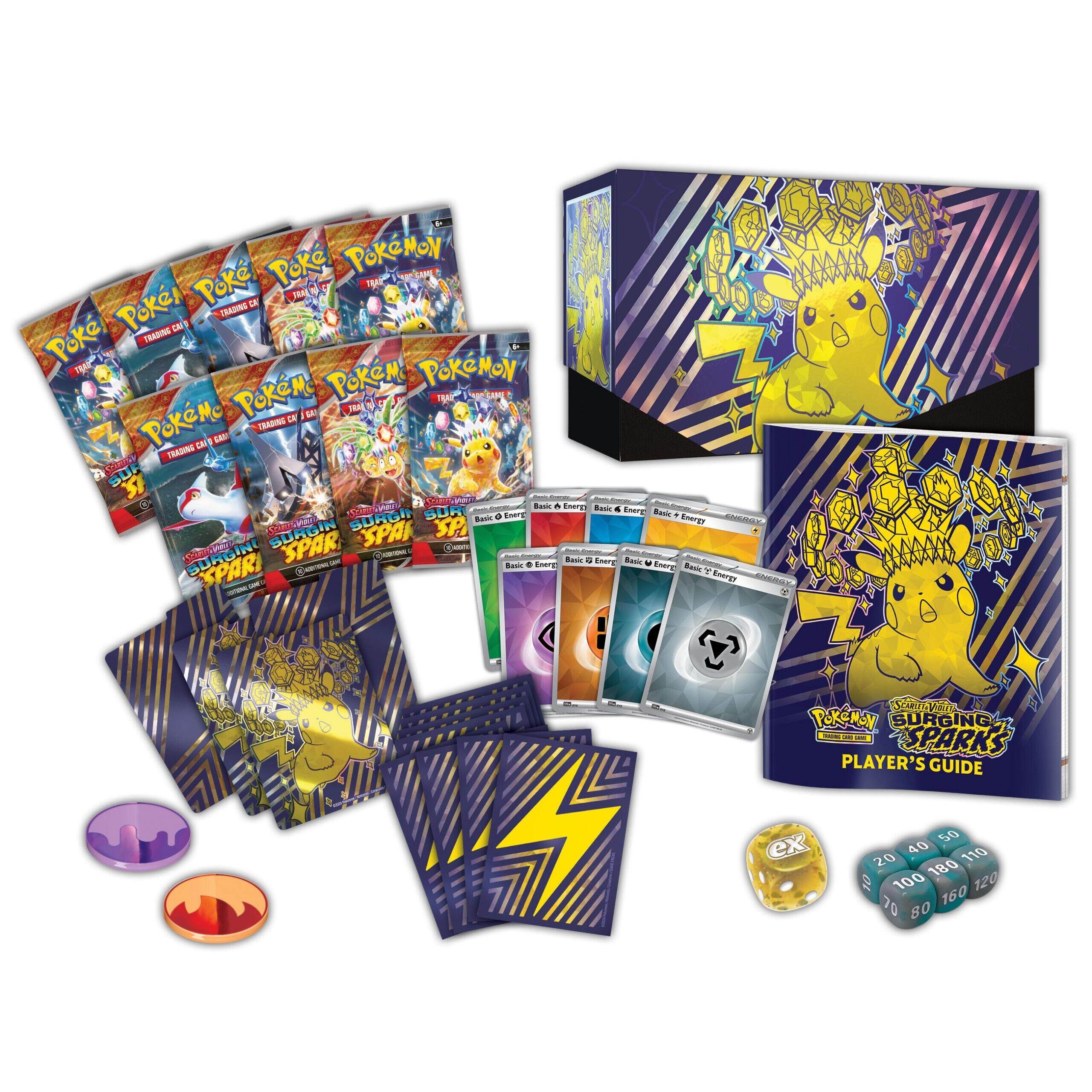 Pokémon TCG Scarlet & Violet Surging Sparks Elite Trainer Box (ETB ...