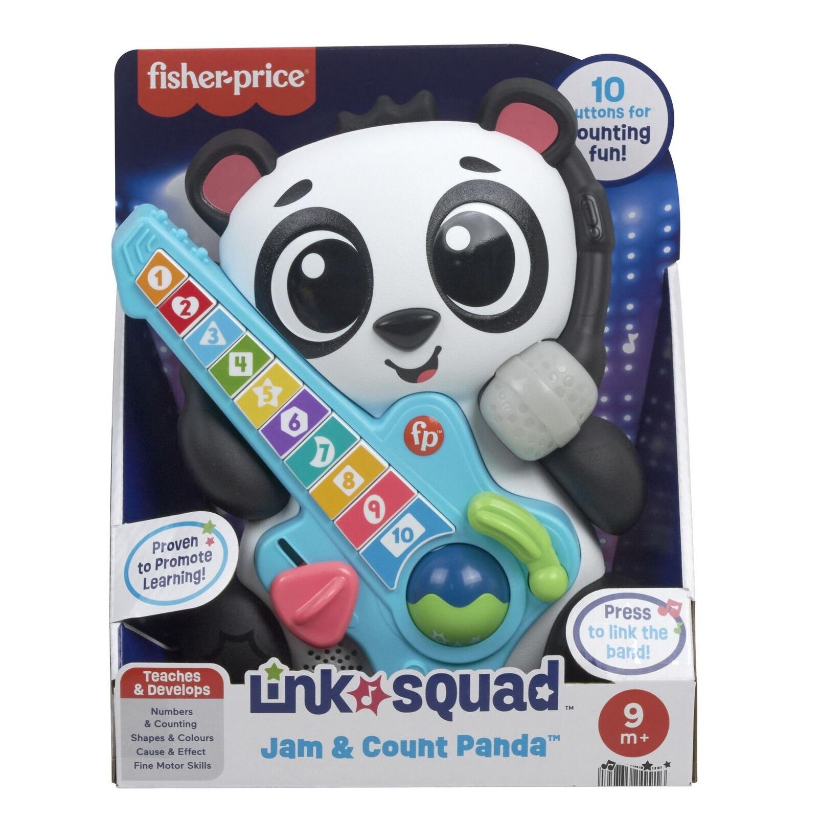 Fisher Price Link Squad Jam & Count Panda Interactive Toy | Top Pick ...