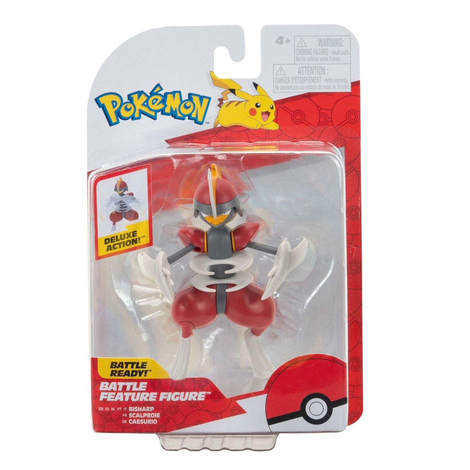 Pokemon 4.5" Battle Feature Figure Bisharp - 11.4cm - Jazwares | Top ...