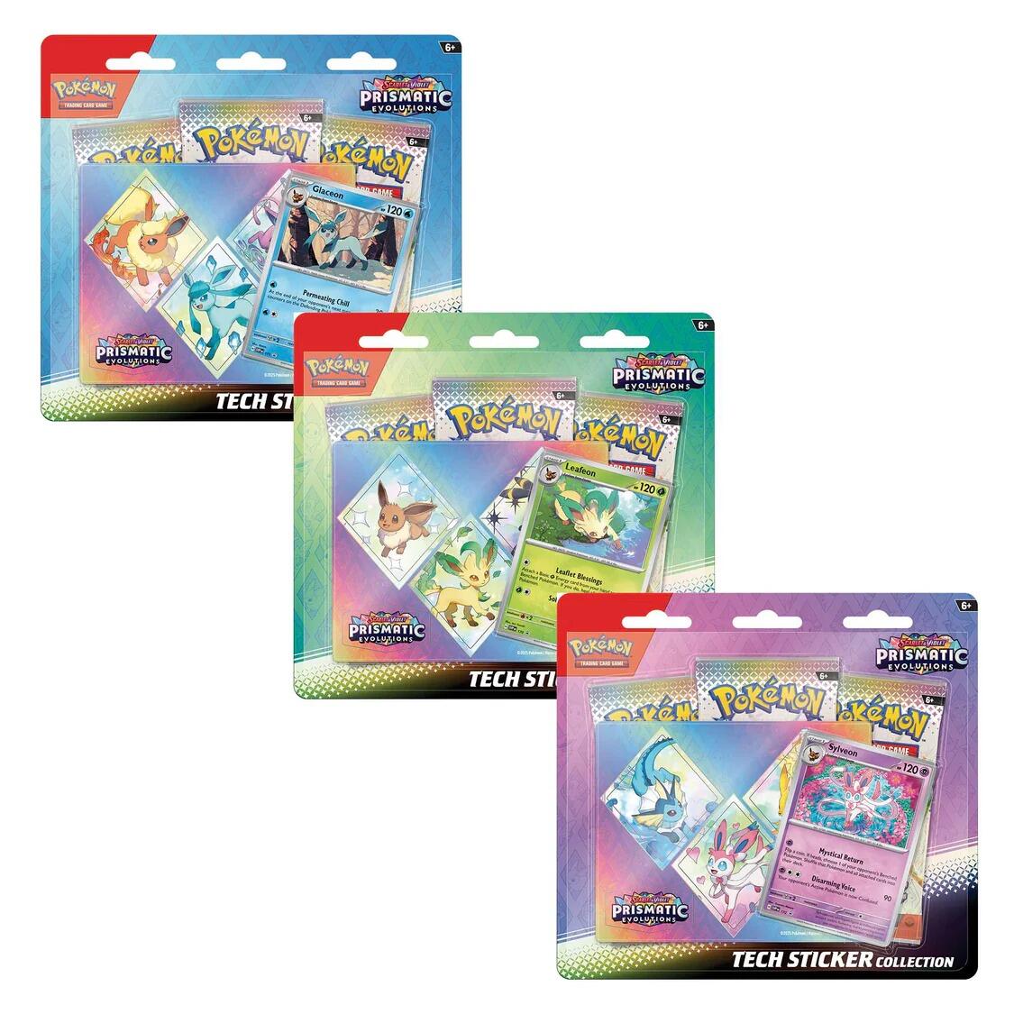 Pokémon TCG Scarlet & Violet 8.5 - Prismatic Evolutions Tech Sticker ...