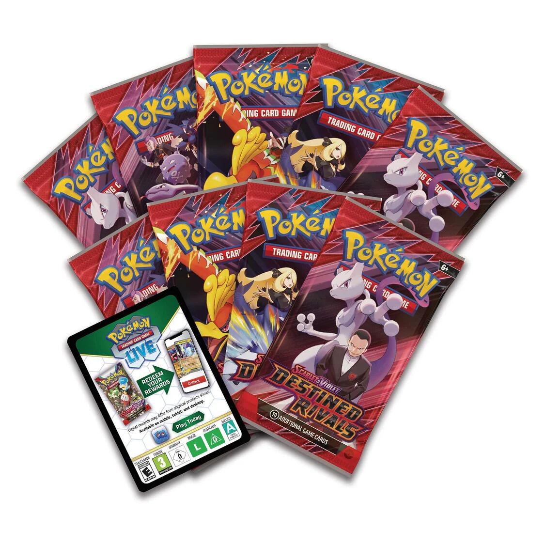 Pokemon TCG Scarlet & Violet 10 - Destined Rivals Elite Trainer Box ...