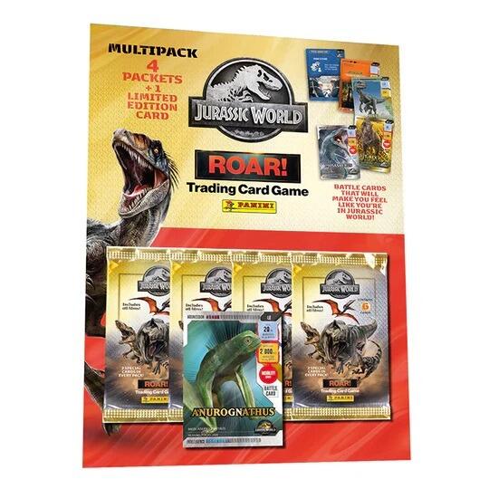 Panini Jurassic World ROAR Trading Card Game - Multipack