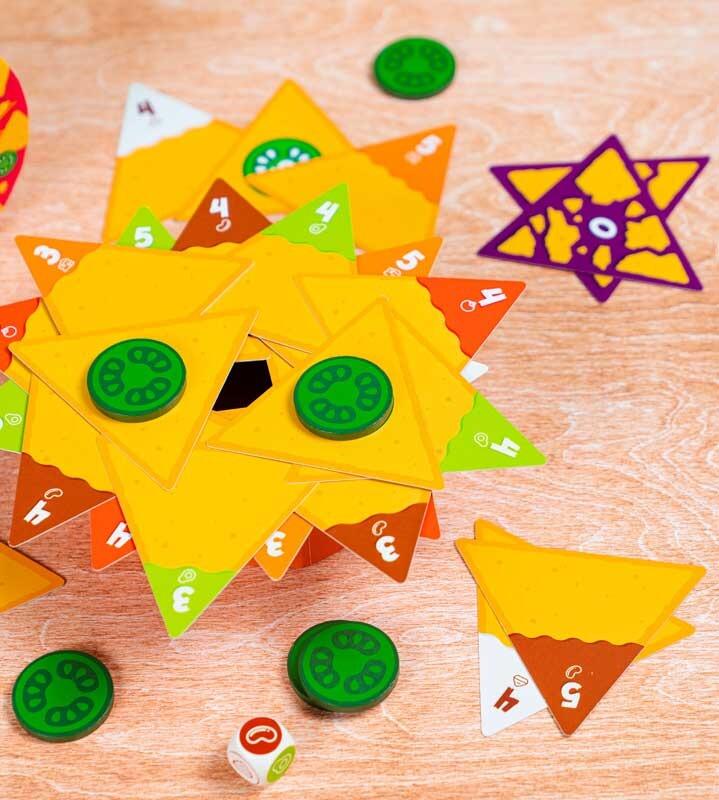 Professor Puzzle Nacho Stack! Card Game | Top Pick Toys