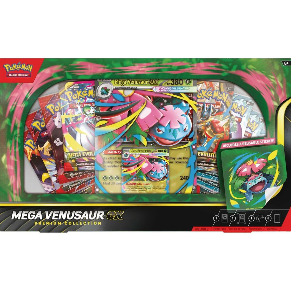 Pokémon TCG Mega Venusaur ex Premium Collection | Mega Evolution | Top ...
