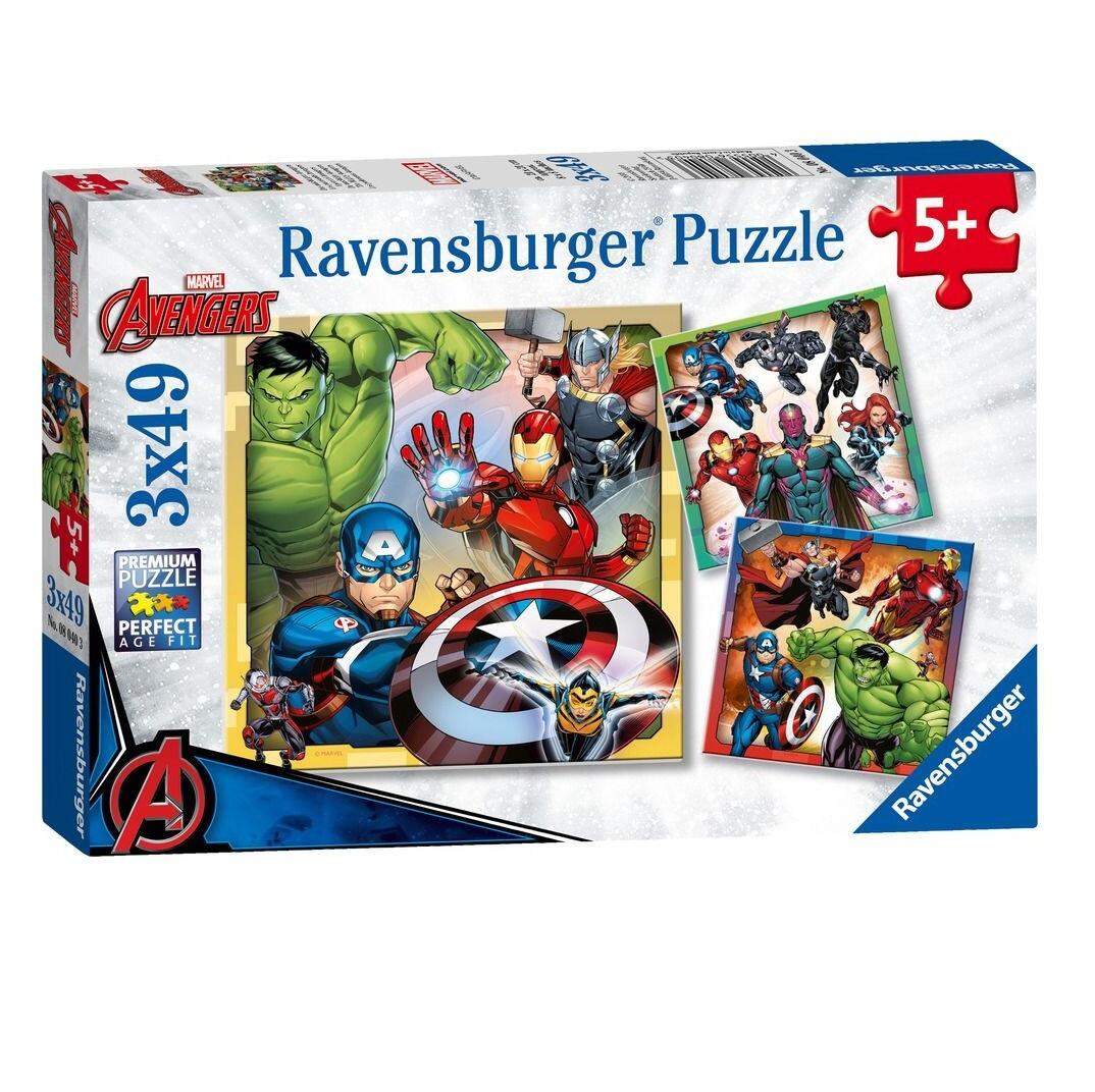 Marvel Avengers Assemble 3 x 49 Piece Jigsaw Puzzles | Top Pick Toys ... Marvel Avengers Assemble 3 x 49 Piece Jigsaw Puzzles | Top Pick Toys ...