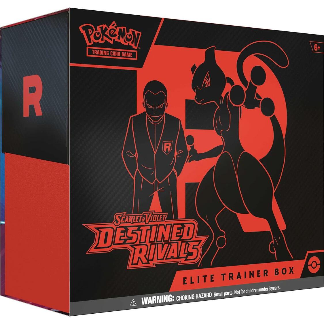Pokemon TCG Scarlet & Violet 10 - Destined Rivals Elite Trainer Box ...