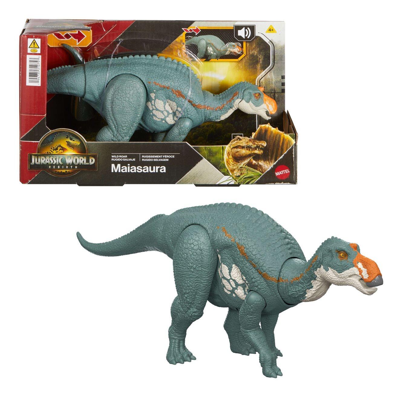 Jurassic World Rebirth Wild Roar Maiasaura Dinosaur Toy | Top Pick Toys ...