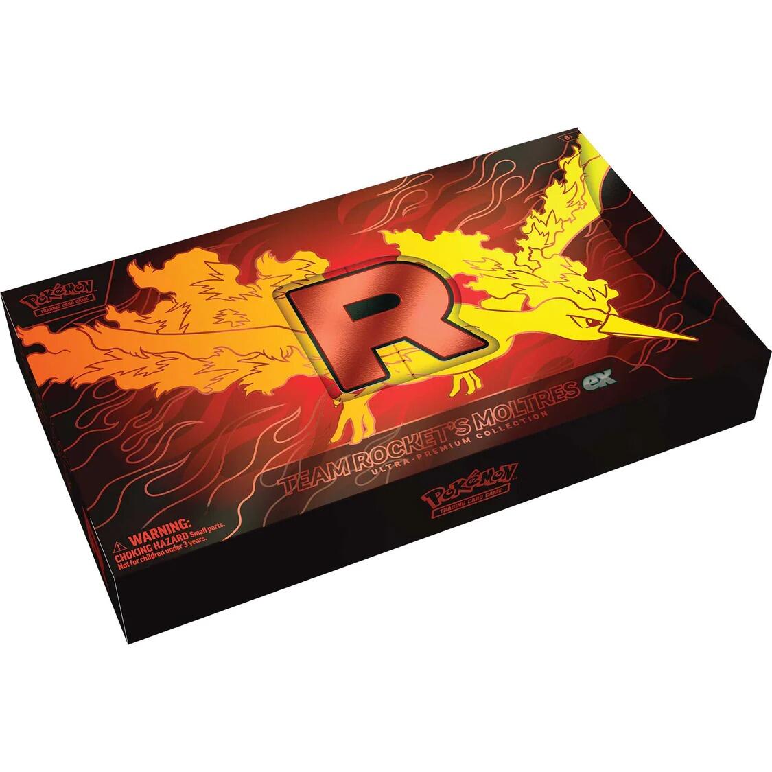 Pokémon TCG Team Rocket's Moltres ex Ultra-Premium Collection | Top ...