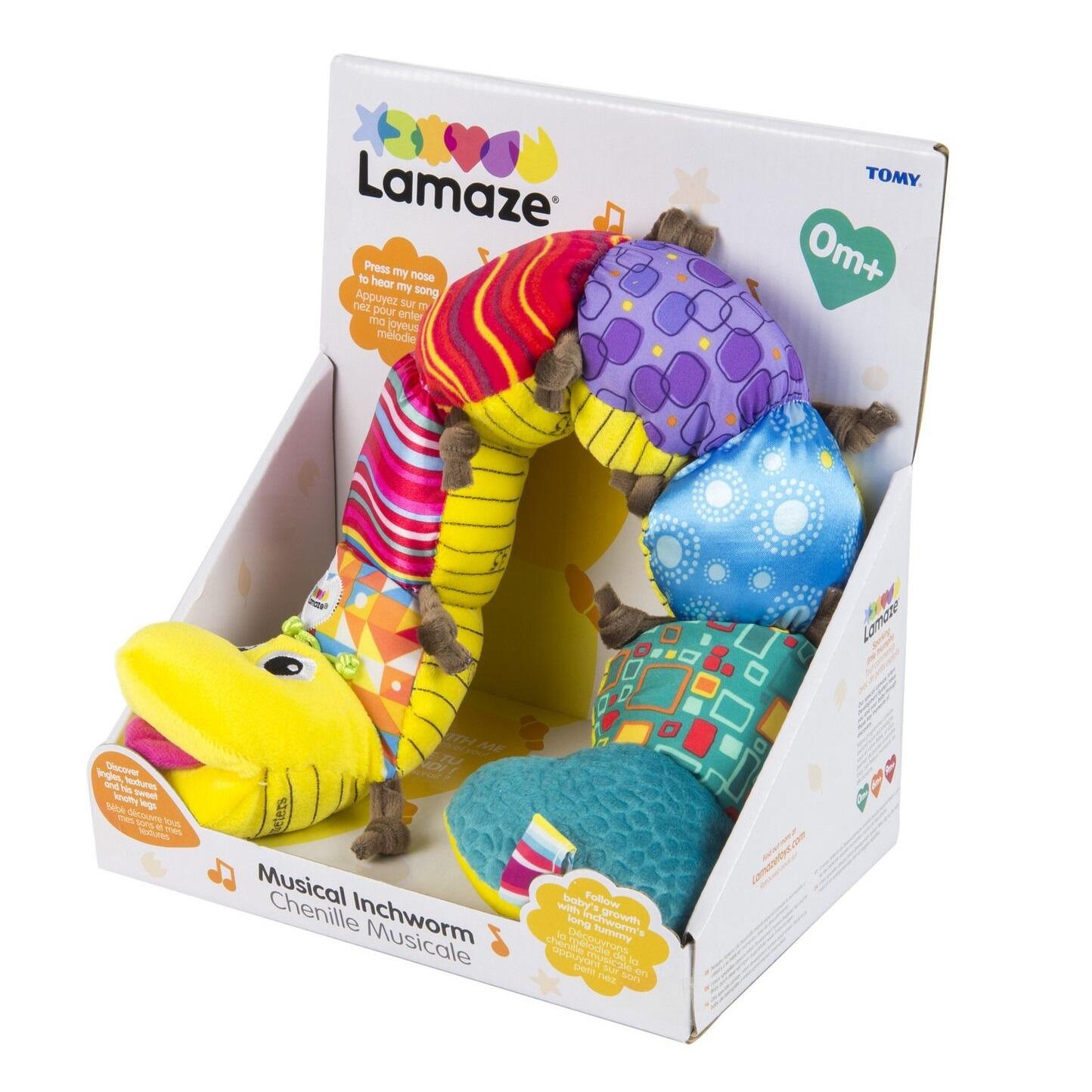 Lamaze Play & Grow Musical Inchworm Sensory Toy | Top Pick Toys ...