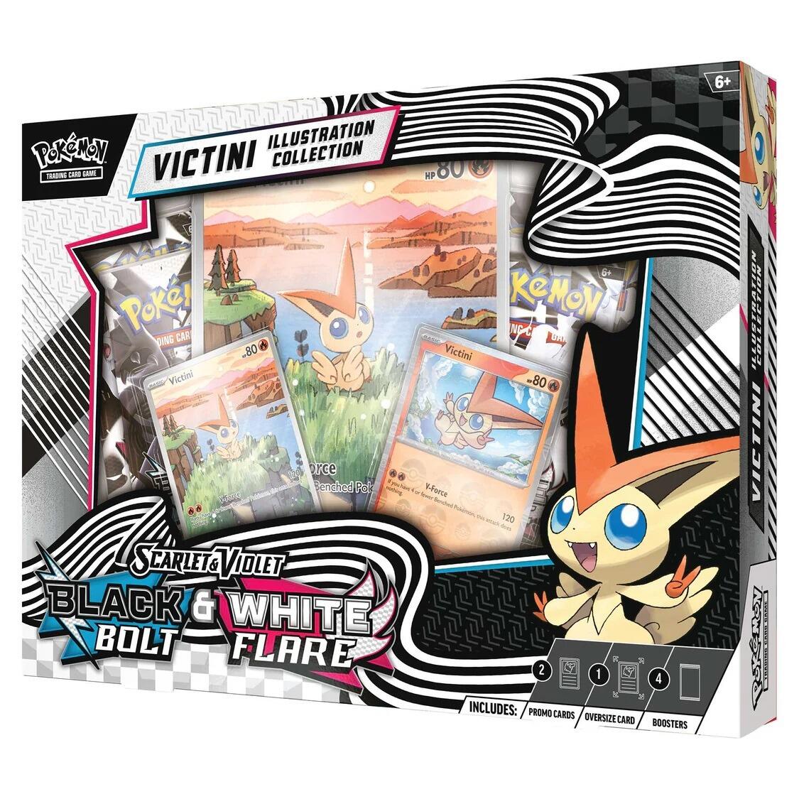 Pokemon TCG S&V 10.5 Black Bolt & White Flare Unova Victini ...