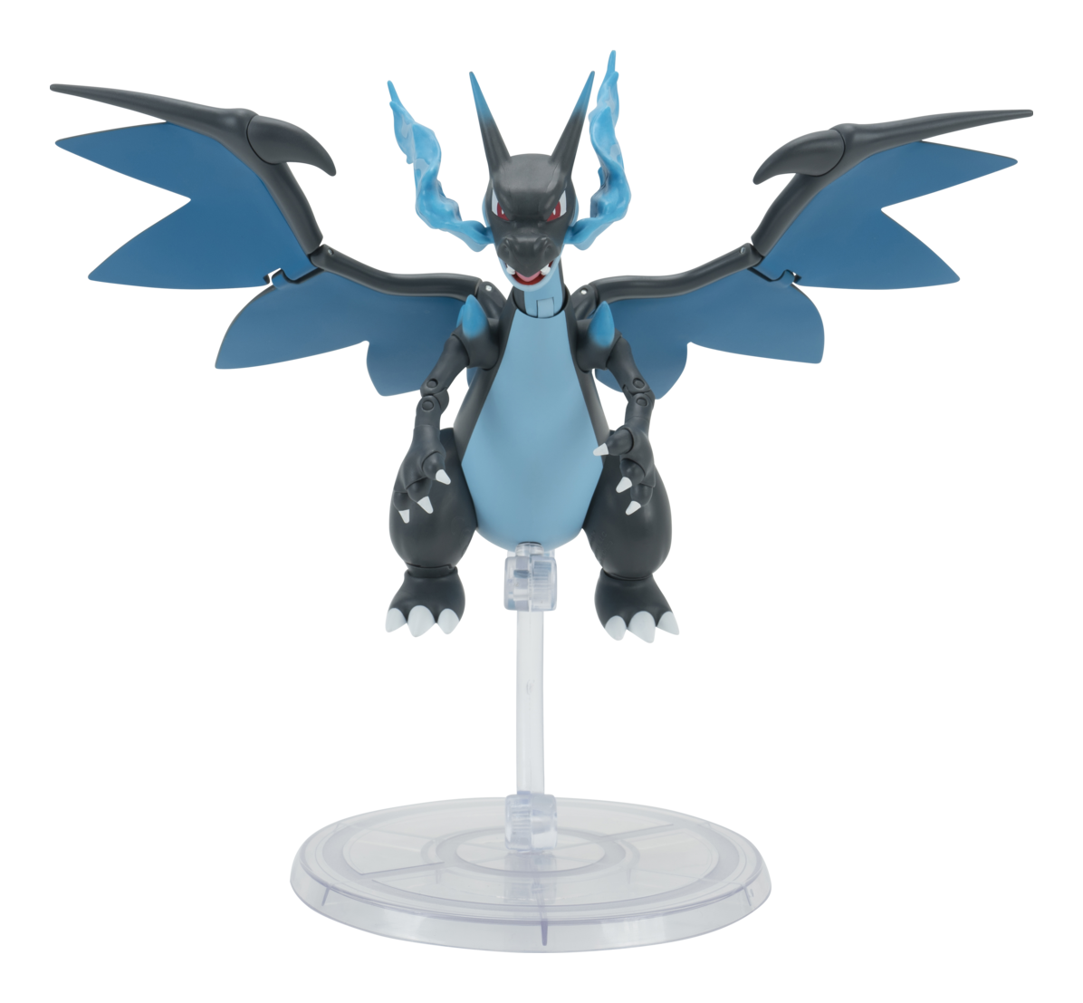 Pokémon Select Super Articulated Mega Charizard X 6" Action Figure ...