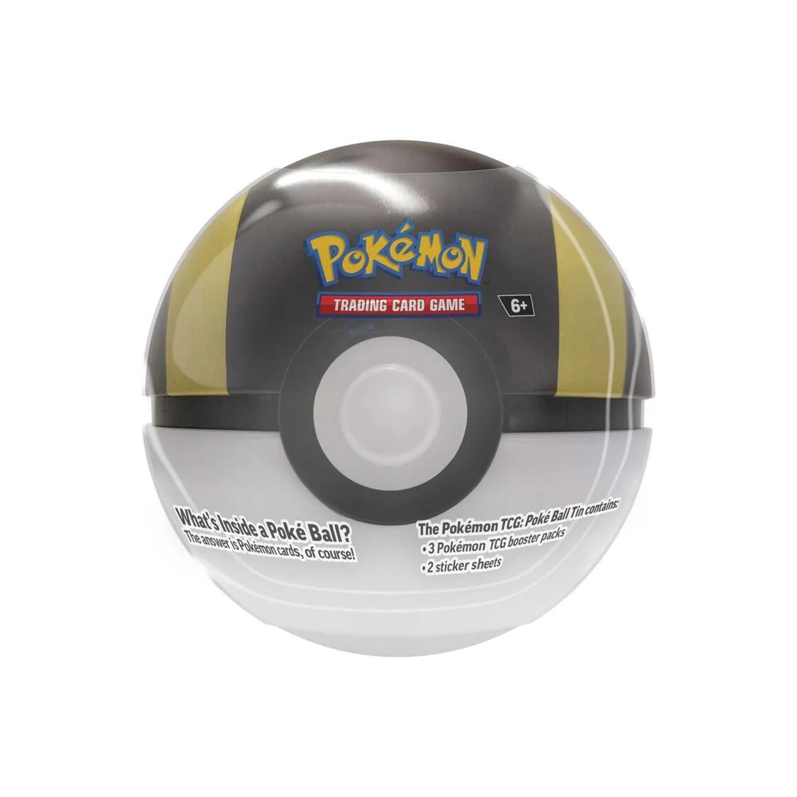 Pokémon TCG Poke Ball Tin (2025) - 3 Booster Packs + Stickers | UK ...