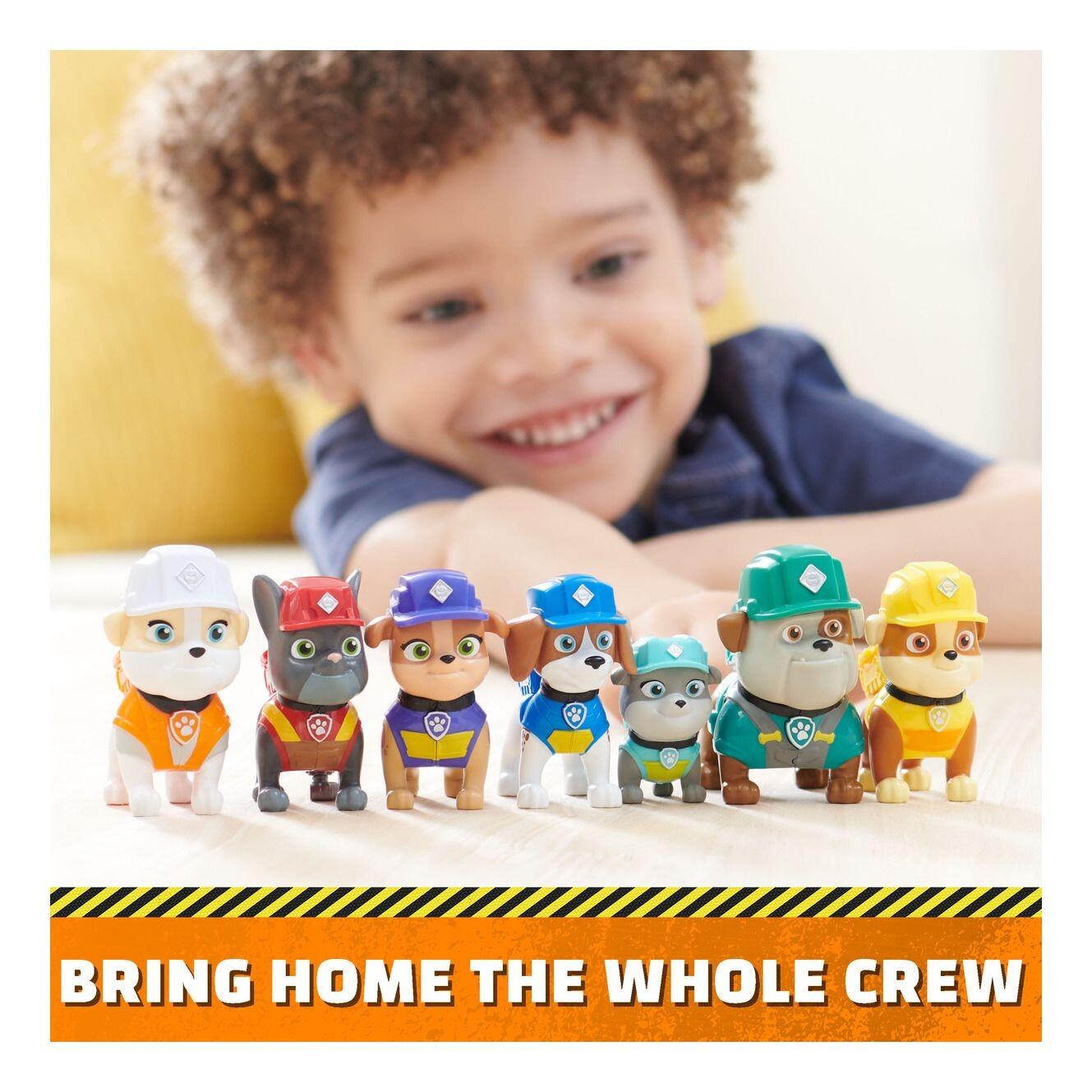 Paw Patrol Rubble & Crew Construction Family 7 Figure Gift Pack | Top ...