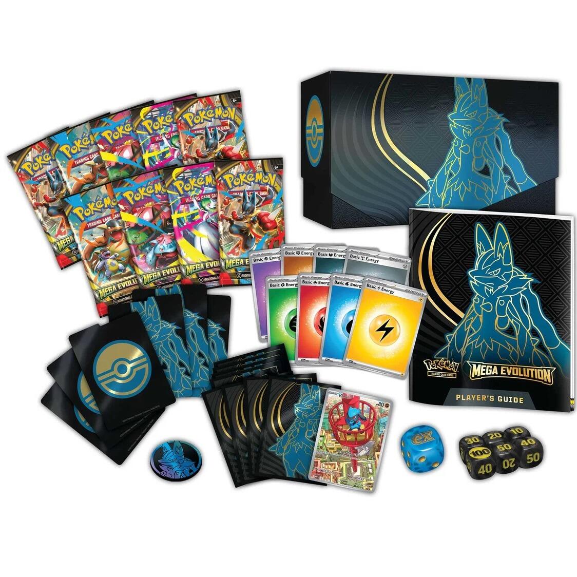Pokémon TCG Mega Evolution Elite Trainer Box - Lucario (ETB) | Top Pick ...