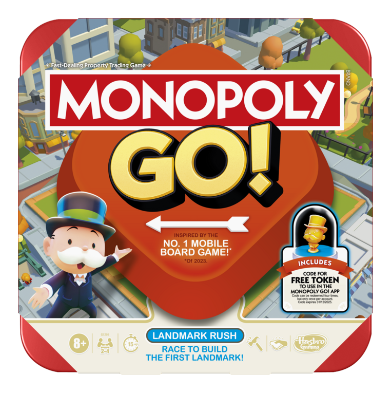 Monopoly Go! Board Game - Hasbro | Top Pick Toys | Online Toys | Retford