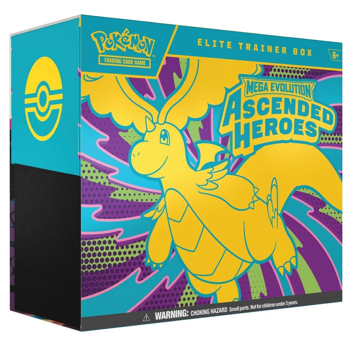 Pokémon TCG Mega Evolution Ascended Heroes Elite Trainer Box - ETB | UK ...