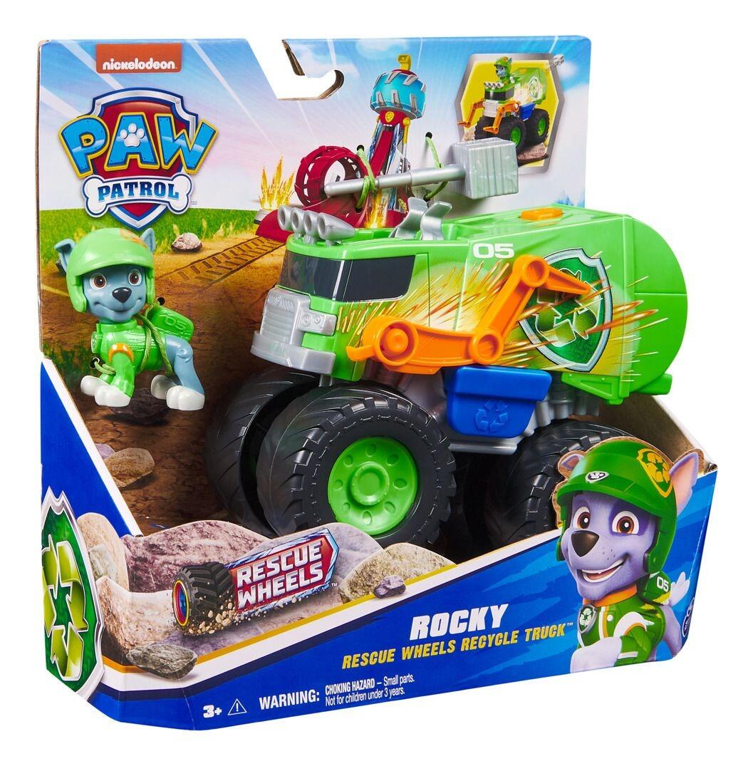 Paw Patrol Rocky Rescue Wheels Recycle Truck | Top Pick Toys | Online Toys | Retford