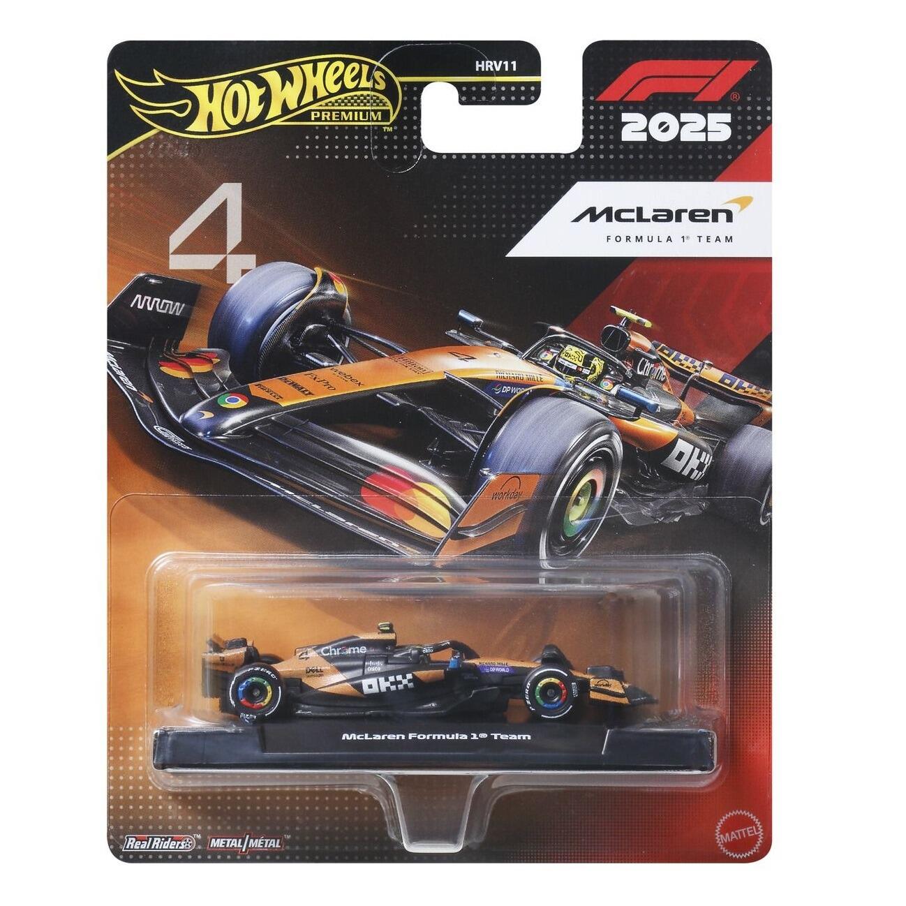 Hot Wheels Premium F1 2025 McLaren Oscar Piastri - 1:64 Scale Diecast ...