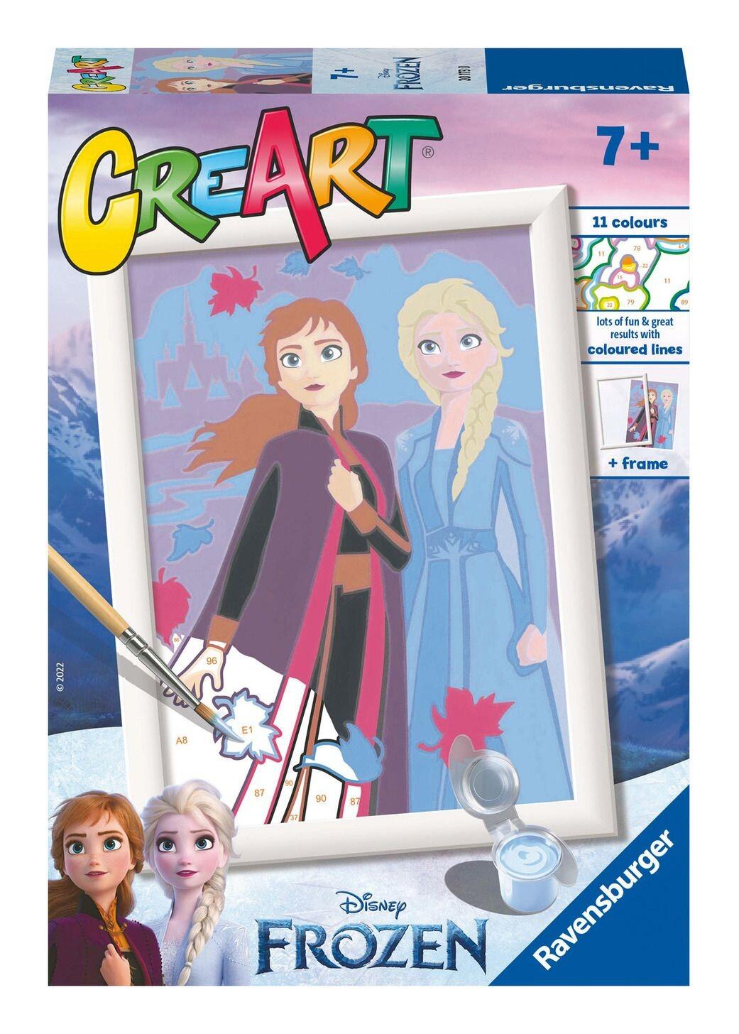 CreArt Paint by Numbers - Disney Frozen Sisters | Top Pick Toys ...