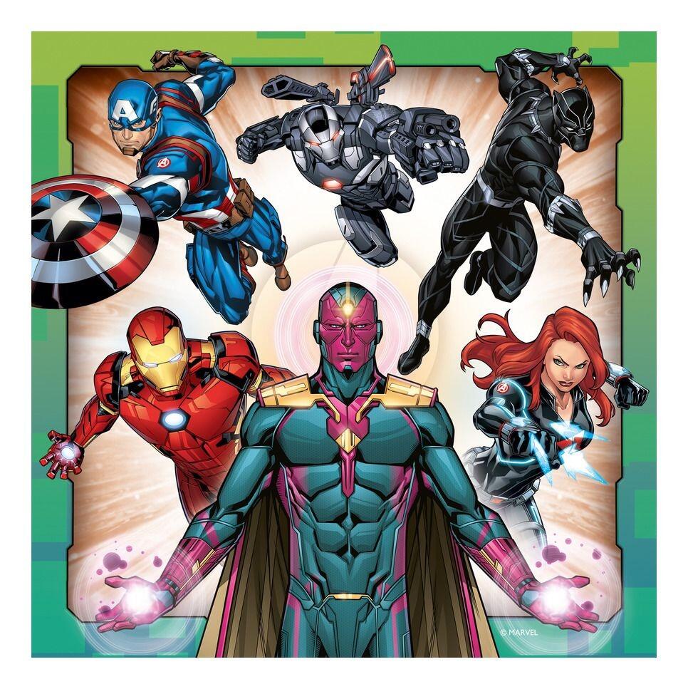 Marvel Avengers Assemble 3 x 49 Piece Jigsaw Puzzles | Top Pick Toys ...