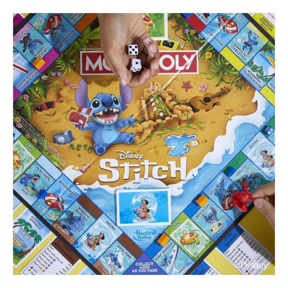 Monopoly Disney Stitch - Hasbro Gaming Family Board Game | Top Pick ...