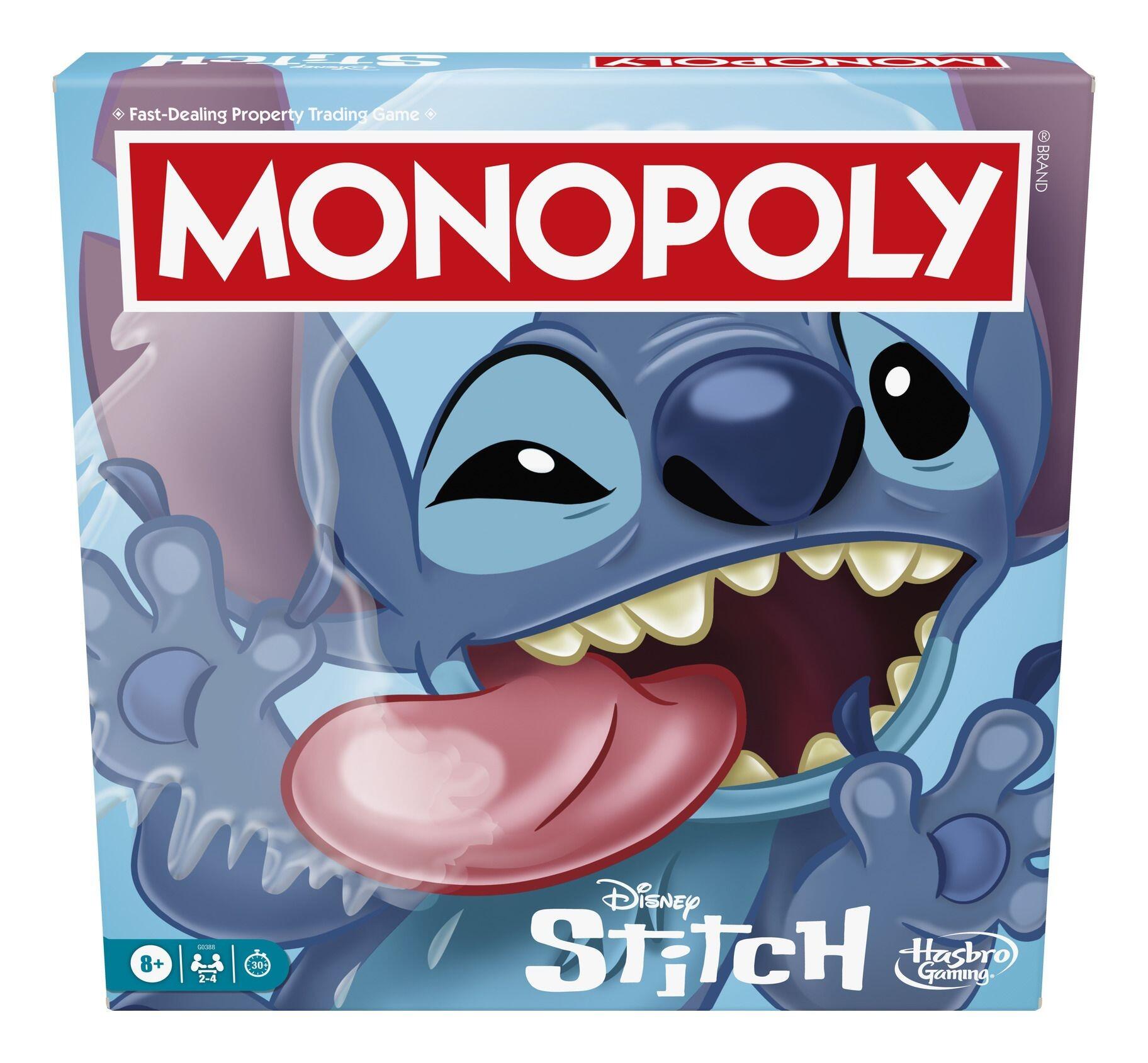 Monopoly Disney Stitch - Hasbro Gaming Family Board Game | Top Pick ...