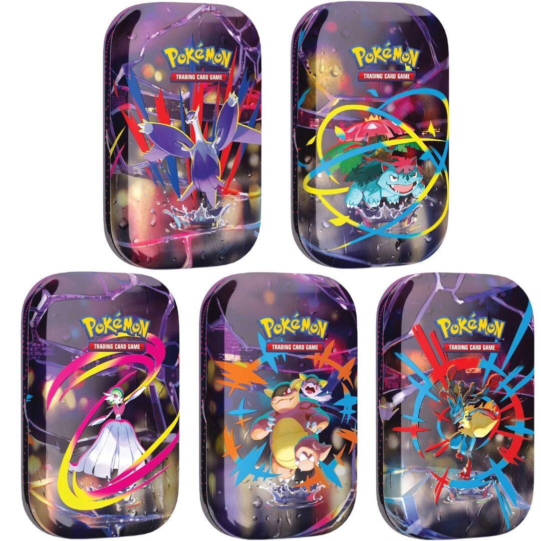 Pokémon TCG Mega Heroes Mini Tin Bundle - Set of 5 Tins | Top Pick Toys ...
