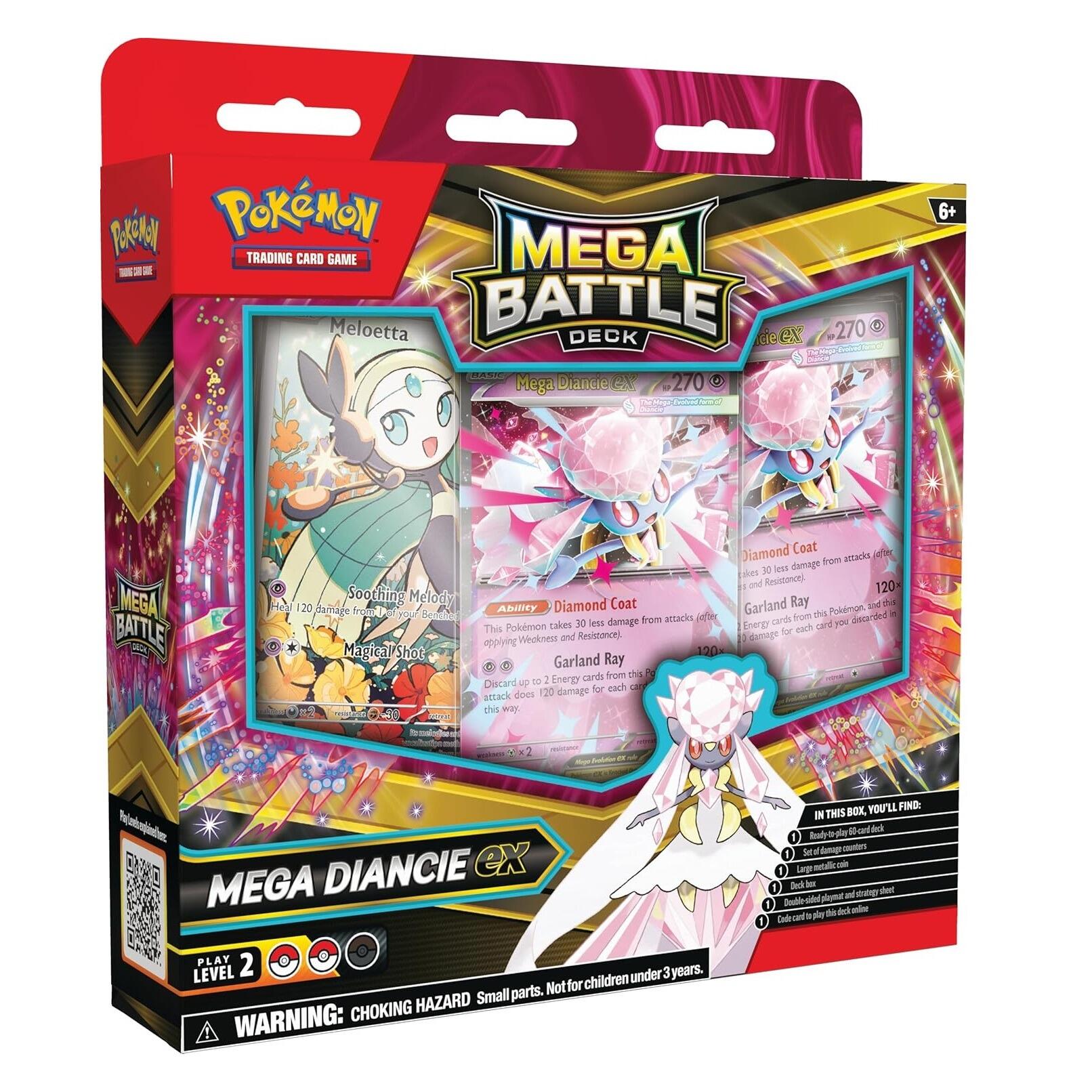 Pokémon TCG Mega Battle Decks Diancie ex | UK Official Trading Cards