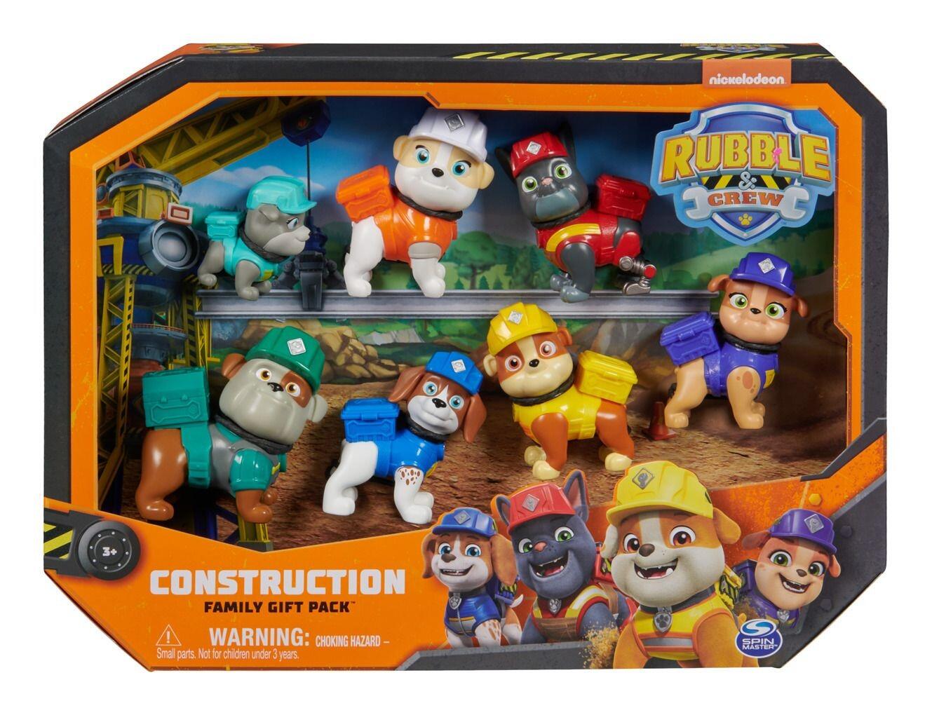 Paw Patrol Rubble & Crew Construction Family 7 Figure Gift Pack | Top ...