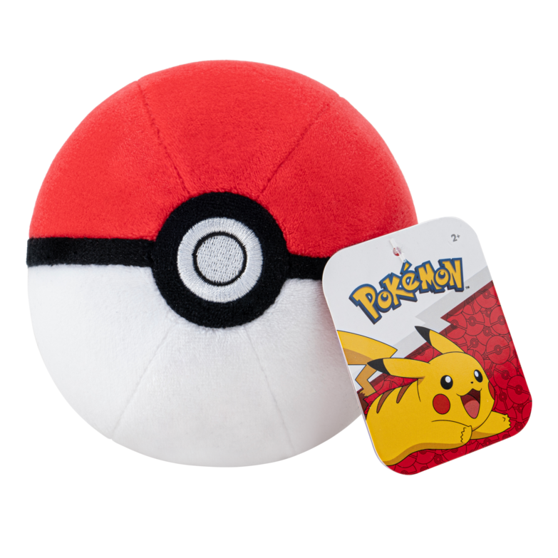 Pokemon 4" Poke Ball Plush | Official Pokémon Toys