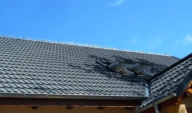 Roofing Tiles - Double Roman Graphite Roof Tiles - Lightweight and ...