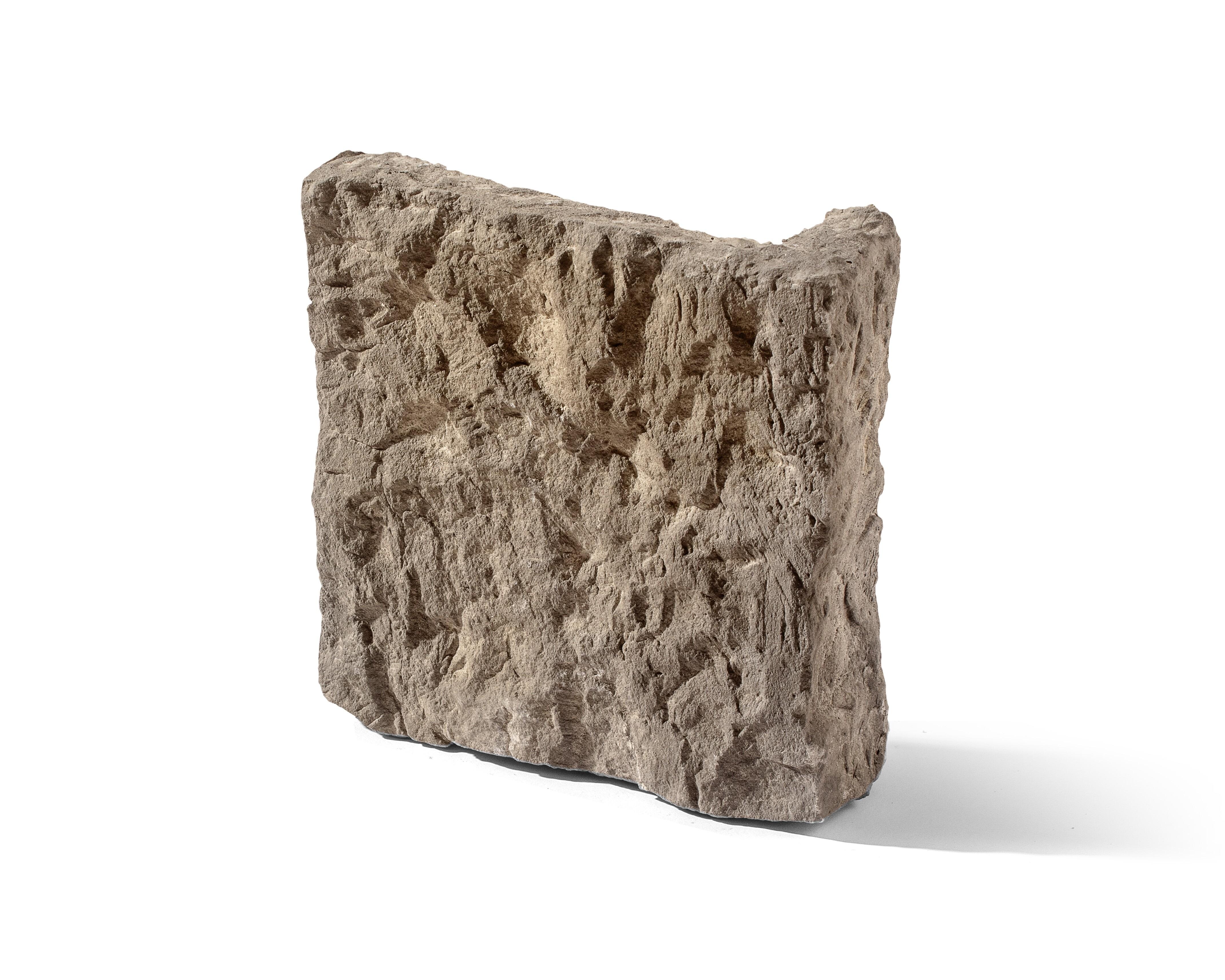 Terso Acero L-shaped Corners, Stone Panels | Light grey Stone Cladding ...