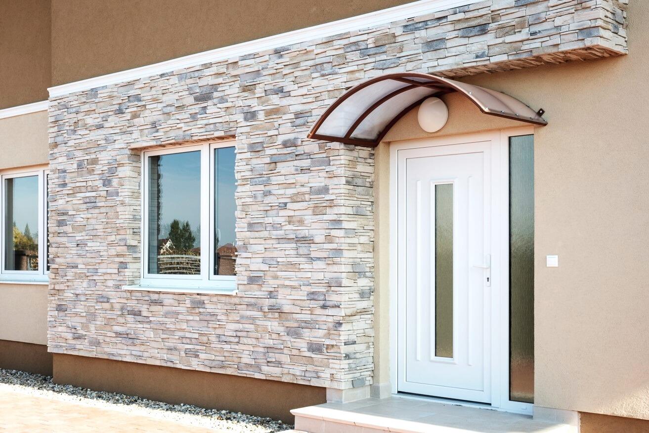 Grenada Frost Stone Cladding Sample UK