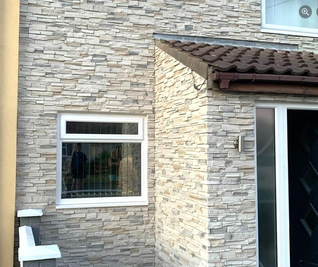Discover Stacked Stone for External Walls that is fast & easy to fix ...