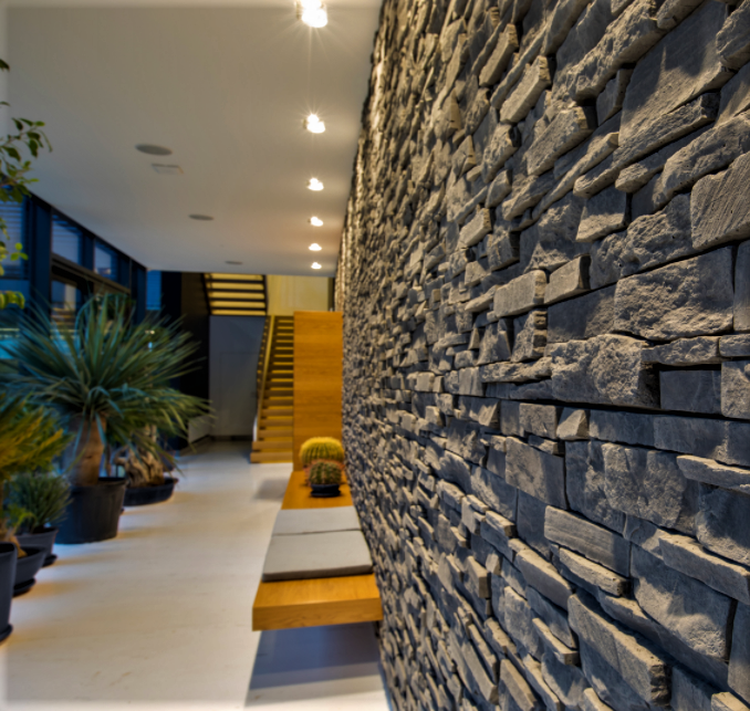 Discover Stacked Stone for External Walls that is fast & easy to fix ...