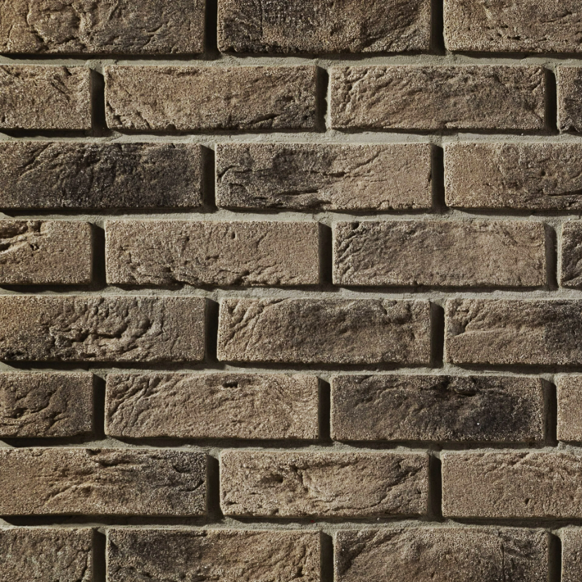 Country 618 Earth Grey Plus Brick Slips | Grey Brick Cladding UK