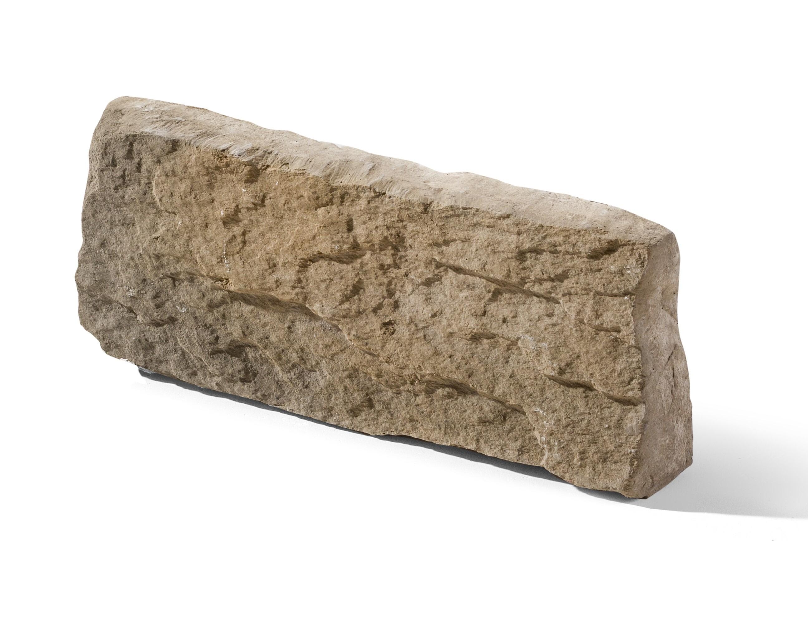 Sample of Tosca Marron Stone Cladding | White Stone Cladding