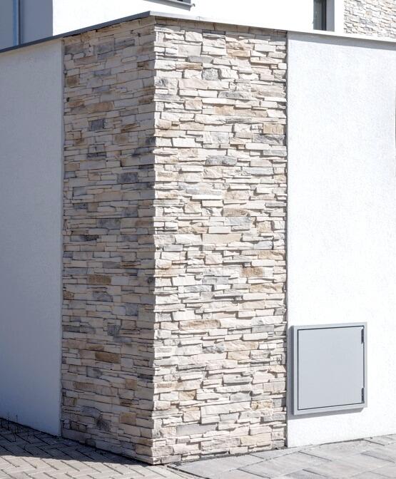 Discover Stacked Stone for External Walls that is fast & easy to fix ...
