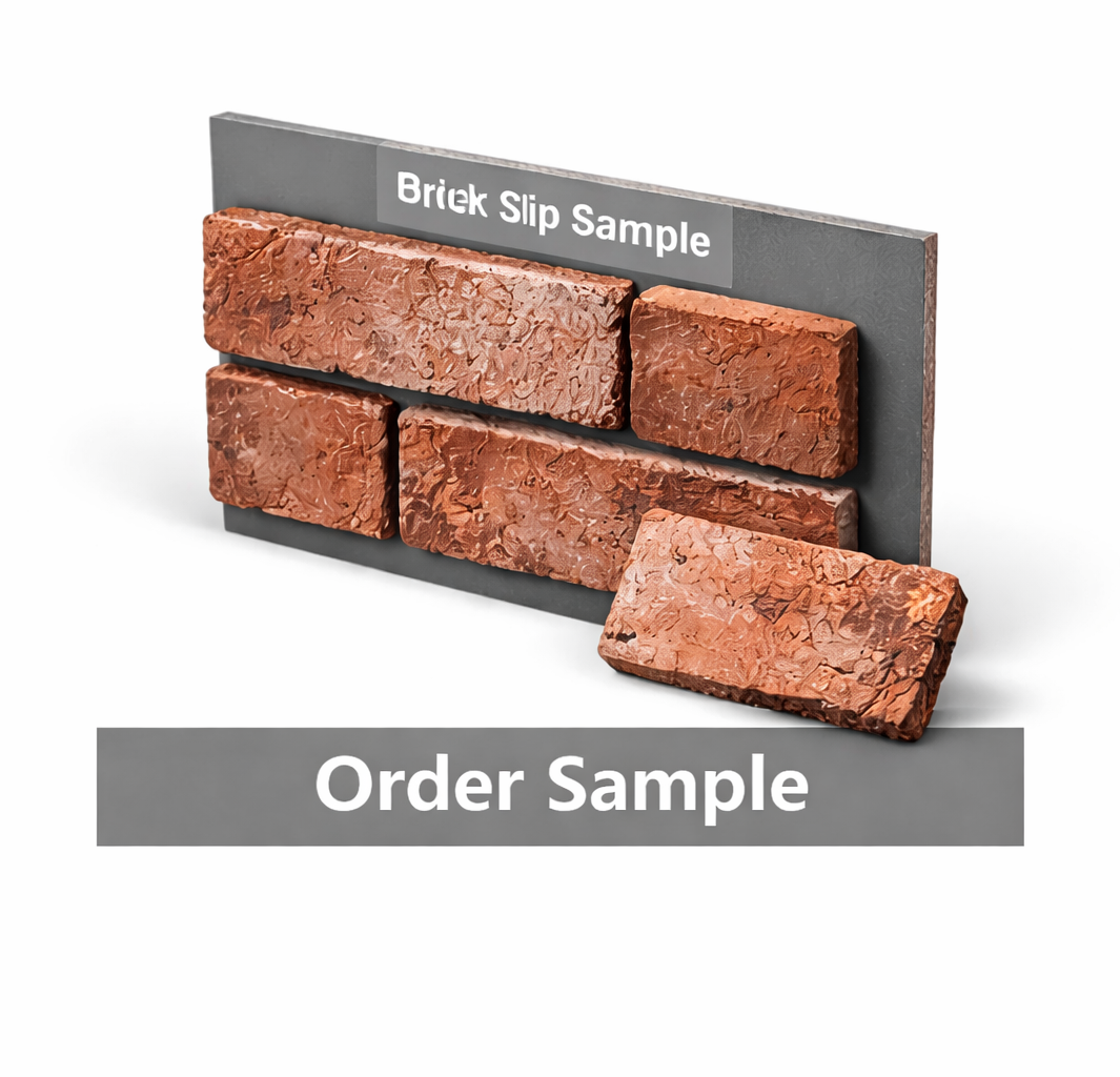 Country 610 Yellow Weathered Brick Sample | Brick Slip Preview