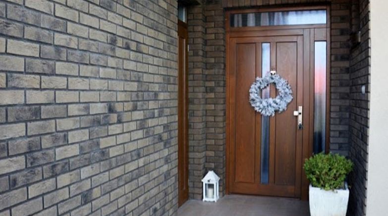 Country 618 Earth Grey Plus Brick Slips | Grey Brick Cladding UK