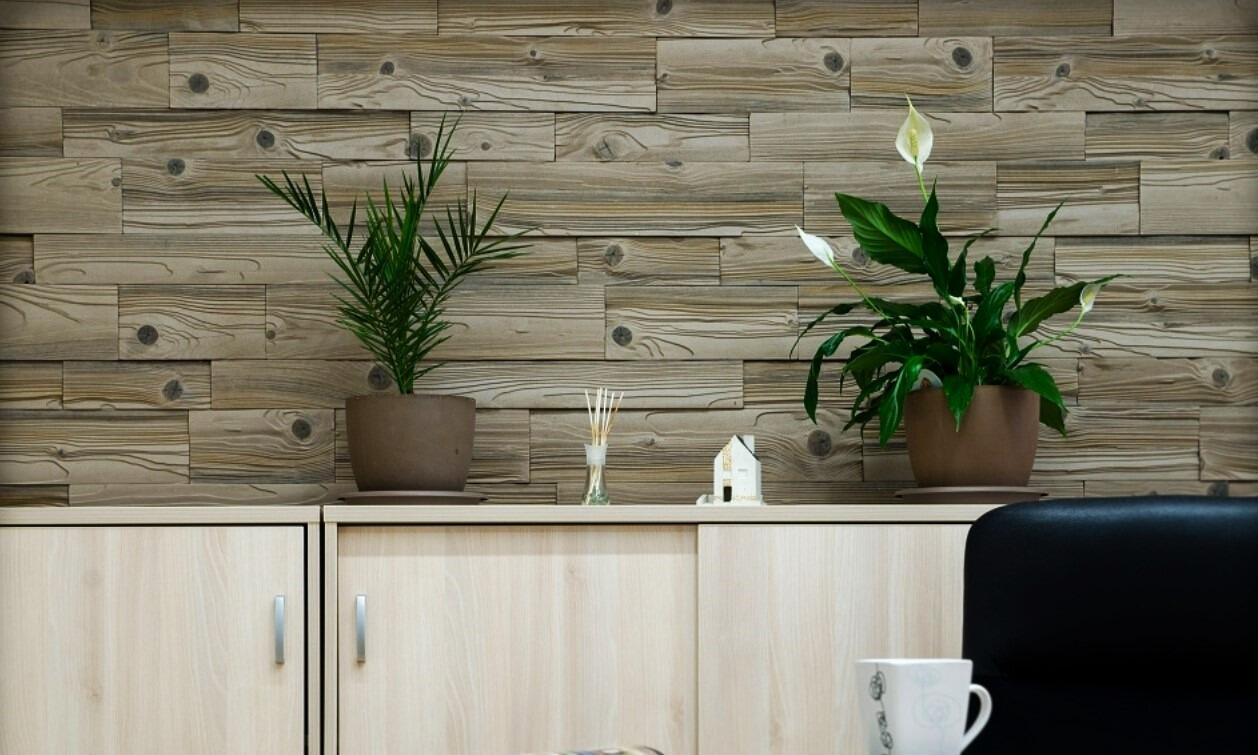 Check our Walnut Stone Wood for External Walls Cladding panels. Ideal ...