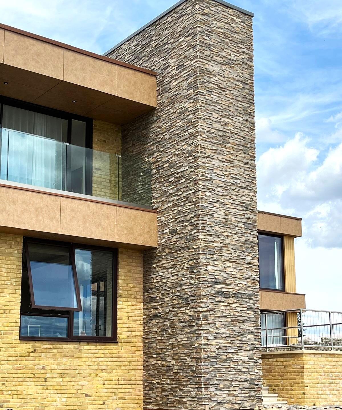 Grenada Volcanic Stone Cladding Corners UK – Contemporary Stone ...