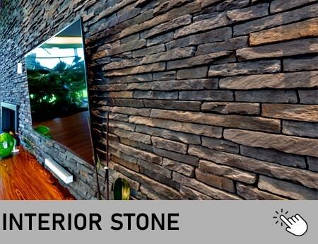 Split Face Stone Cladding, Stone Veneer Tiles to create Interior Stone ...