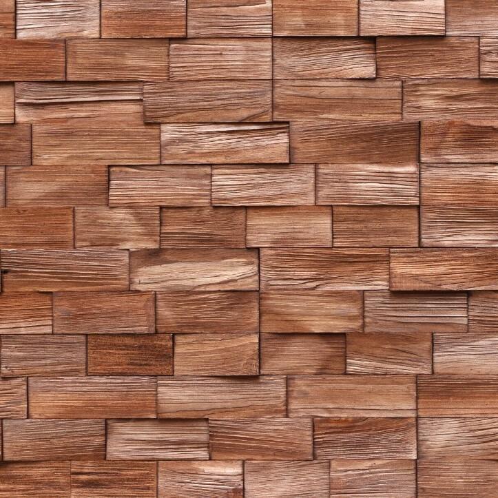Hewn Wood Wall Panel, Split Face Wooden Wall cladding Panels that are ...