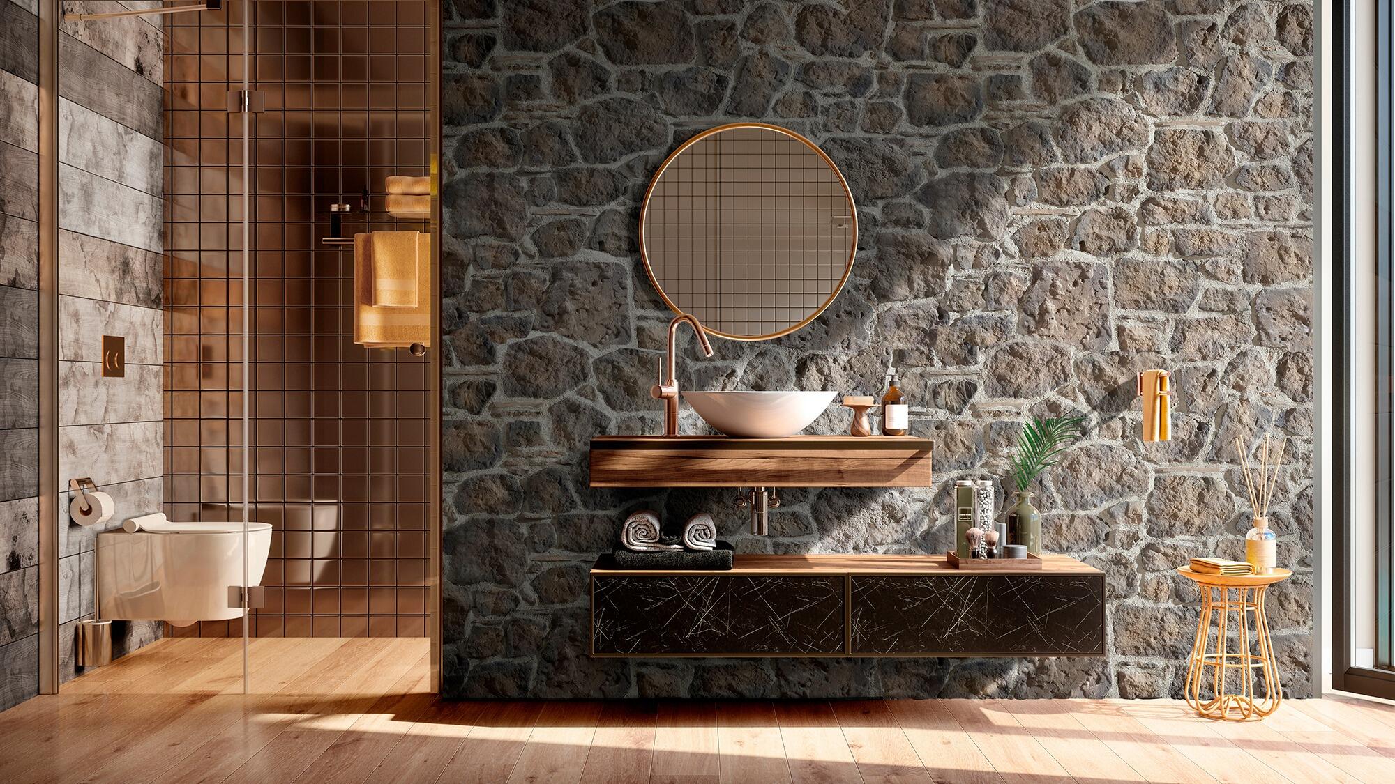 LUNA Grafito Stone Cladding – Deep Grey Stone Panels with Texture | Cornwall - UK