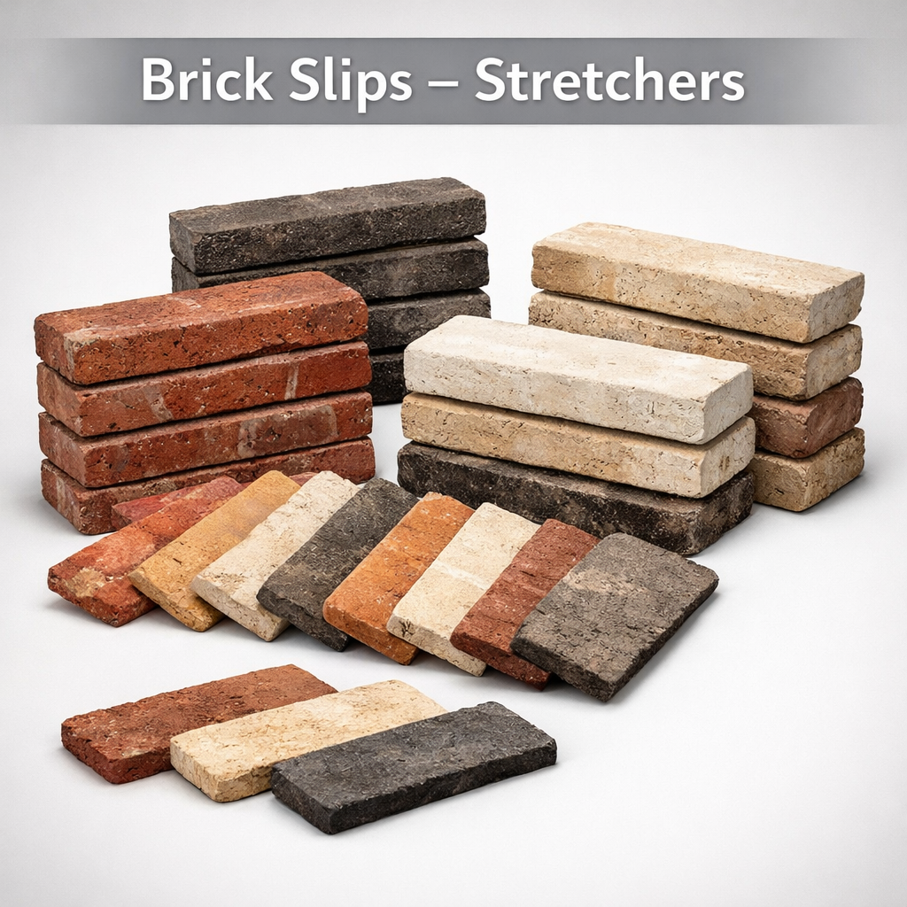 Brick Slips Tiles UK | Decorative Brick Wall Tiles for Interior & Exterior