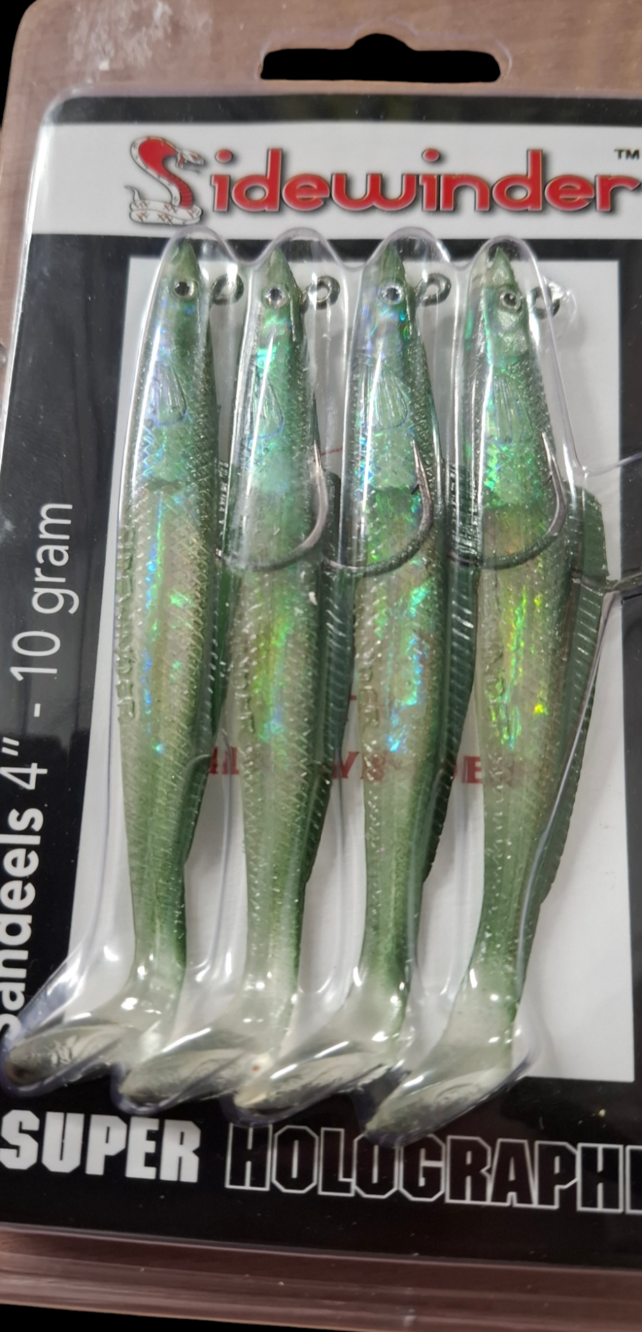 Sidewinder Eels, Sidewinder lures, Sidewinder Plymouth